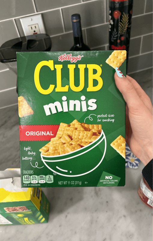 Club Mini Original Snack Crackers