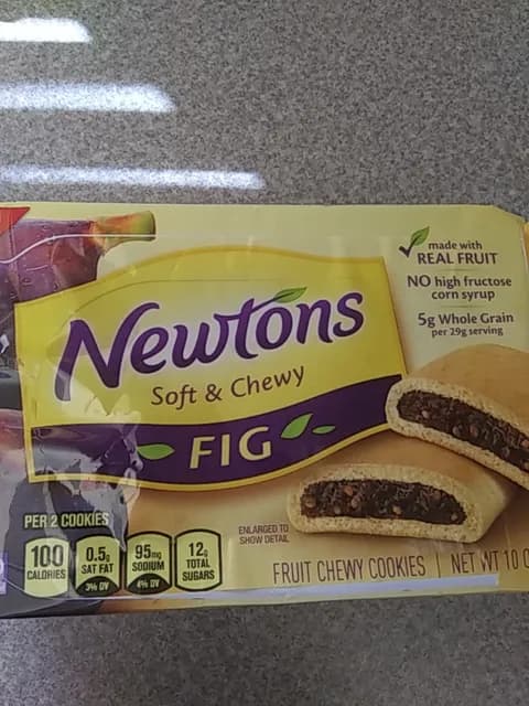 Newtons Fig Fruit Chewy Cookies