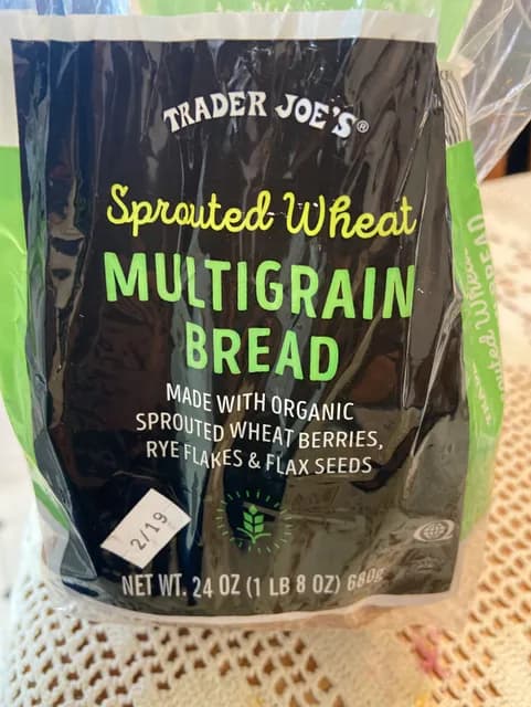 Trader Joe's Sprouted Wheat Multigrain Bread