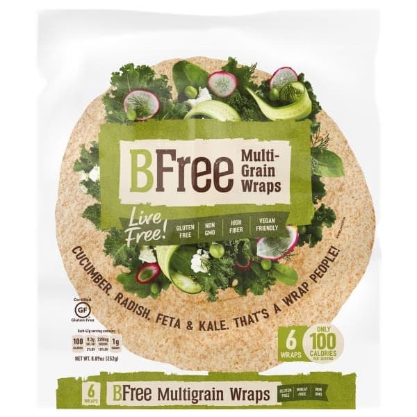 Bfree Wheat & Gluten Free Multigrain Wraps