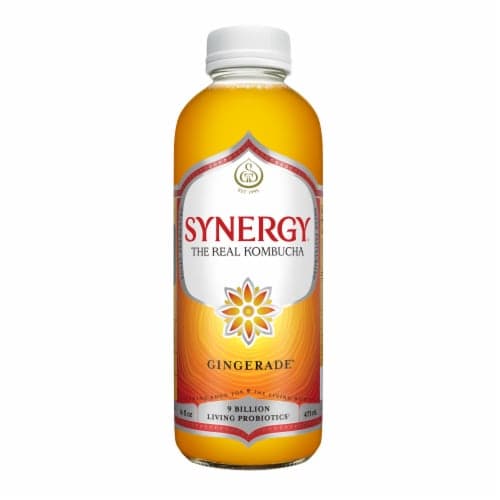 Gt’s Synergy Kombucha Organic Gingerade